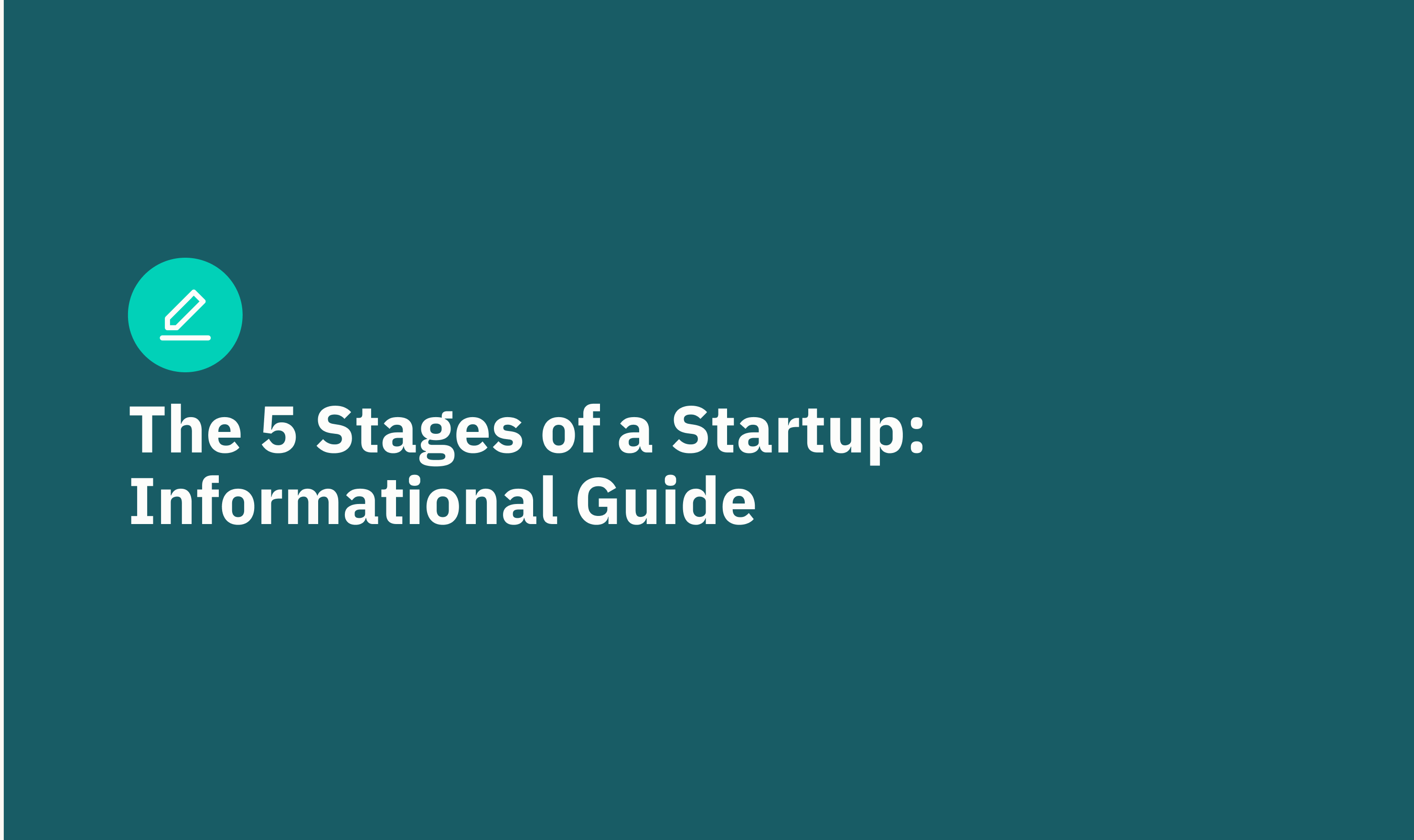The 5 Stages of a Startup: Informational Guide